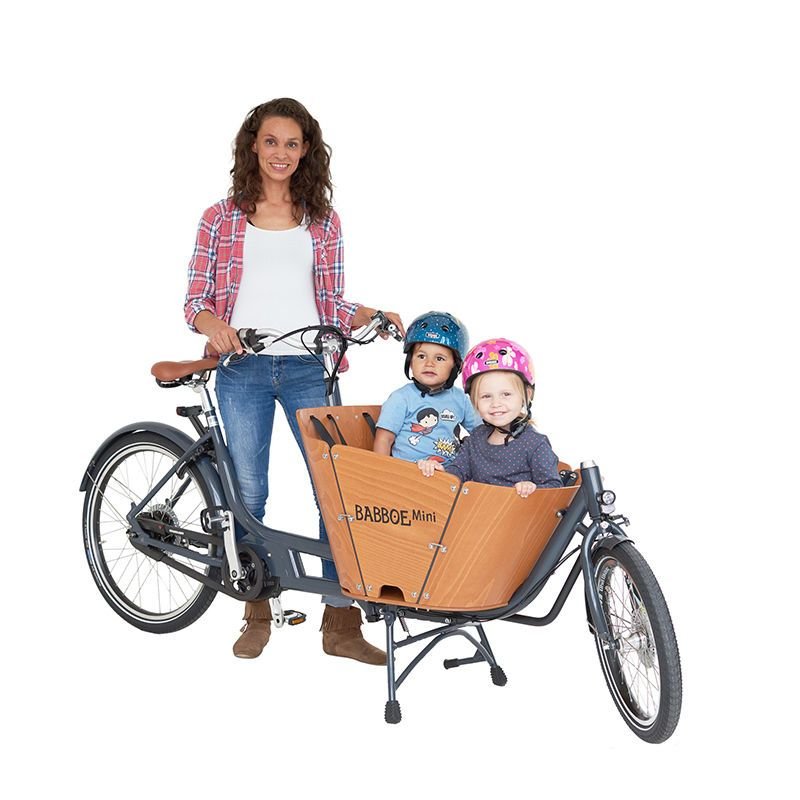 Babboe Mini Mountain: kleines elektrisches Lastenrad | Babboe